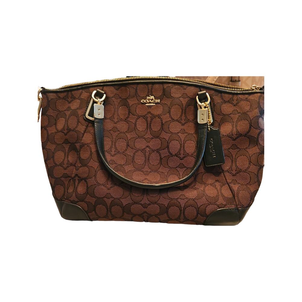 Coach Kelsey Signature Satchel With Coa 14x9 Est - Gem